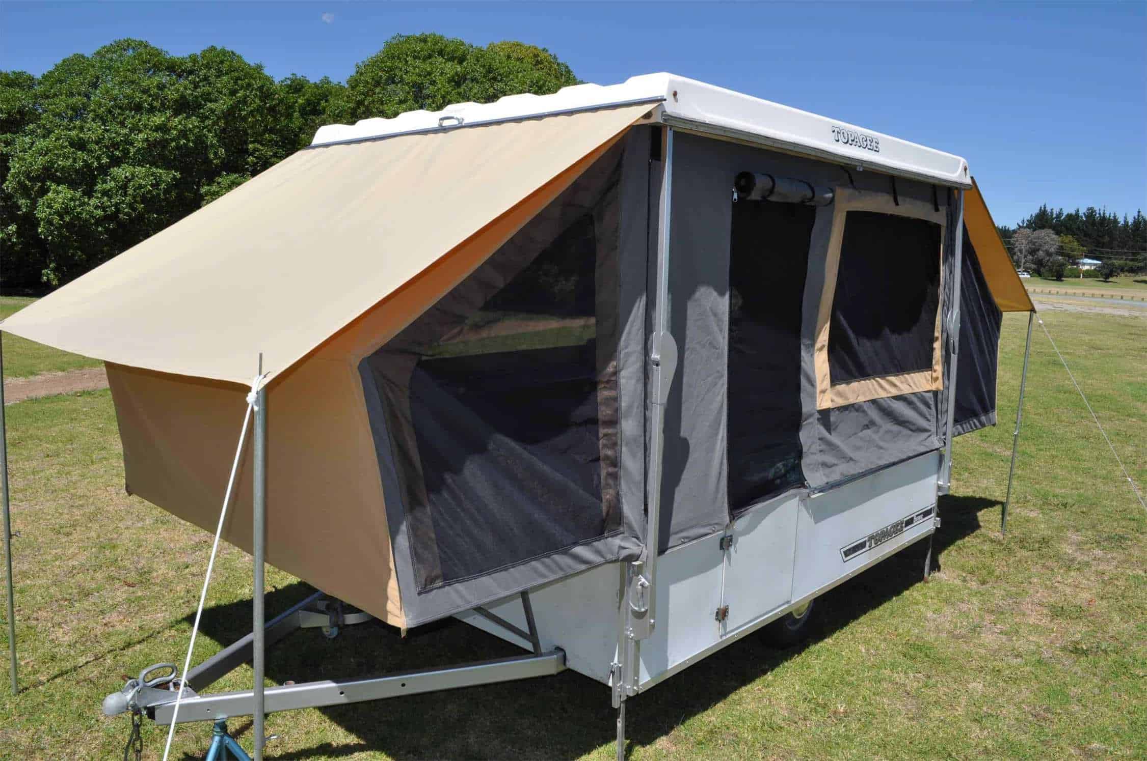 Fly Ends for Topagee Campers - intenze.co.nz