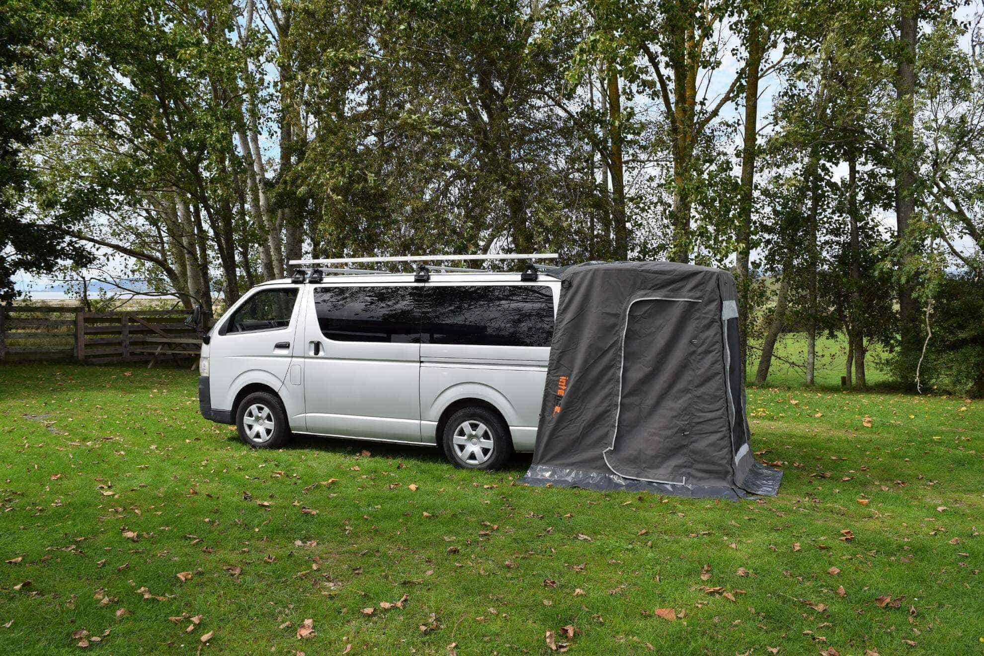 Throw over Rear Van Awning - Toyota Hiace 2004 - present - intenze.co.nz